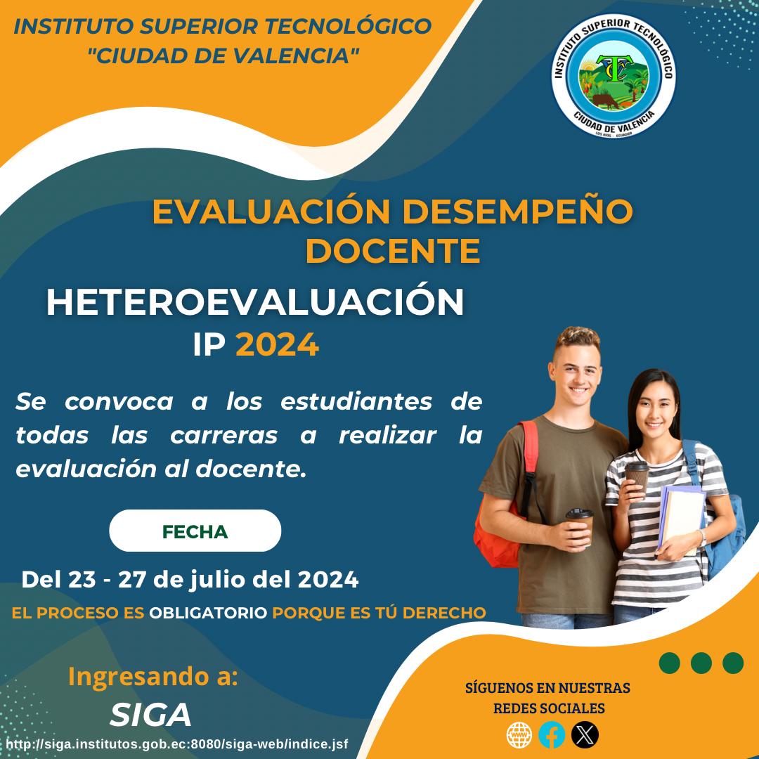 Instituto Superior Tecnológico Ciudad de Valencia – Quevedo Ecuador